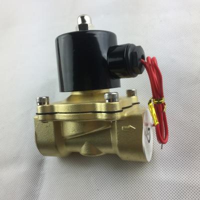 China Electromagnetic Valve Water Valve UW-15 Copper Body Normally Closed Air Valve Two-Way for sale