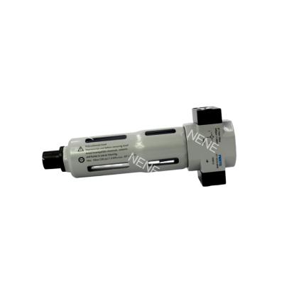 China 159612 Festo LF-1/8-D-MINI Compressed Air Filter Zinc Alloy Housing Metal Bowl Guard Sintered Filter G1/8 Port 0.5-12 bar 40 µm Manual Drain for sale