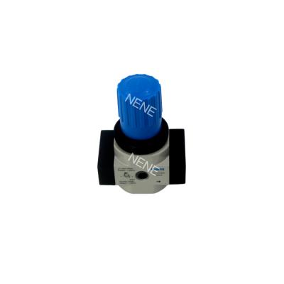 China Directly Actuated Diaphragm Pressure Regulator Festo LR-1/4-D-MINI-MPA 8002275 Zinc Alloy with MPA Gauge G1/4 0.5-12 bar 1500L/min Lockable Rotary Knob for sale