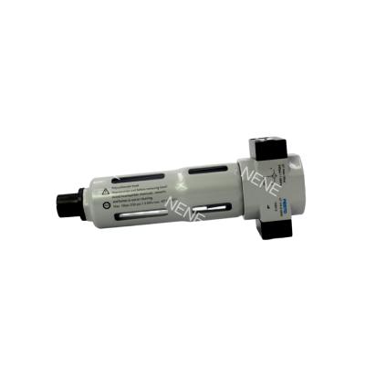 China Filter regulator with manual drain 40 μm grade Festo LFR-1/8-D-MINI 159630 die-cast zinc 0.5-12 bar G1/8 750 L/min pressure gauge lockable rotary knob metal bowl guard for sale