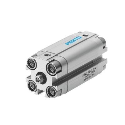 China Laboratory Automation ADVU-16-30-A-P-A 156598 Festo External Thread Double-Acting Air Cylinder 16mm Bore 30mm Stroke M5 Port Magnetic Ring Compact ISO 6432 for sale