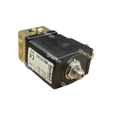 China 1.5W Ultra-Low Power G1 1/4″ 25mm FKM Sealed Brass Solenoid Valve Burkert 00221888 24V DC 2/2 NC 0-120°C Servo-Assisted for sale