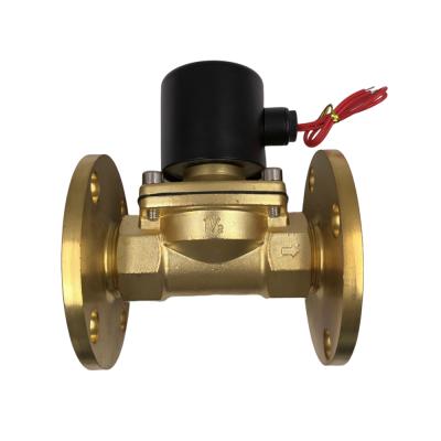 China Direct Drive Type 2W40 Flange Solenoid Valve Normal Close Type Normal Open Type Industrial Fluid Control Valve for Automation Systems for sale