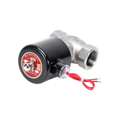 China Stainless Steel SS304 Pneumatic Solenoid Valve With Temperature Range Minus 20 Celsius to Plus 185 Celsius and PTFE Seal Material for sale