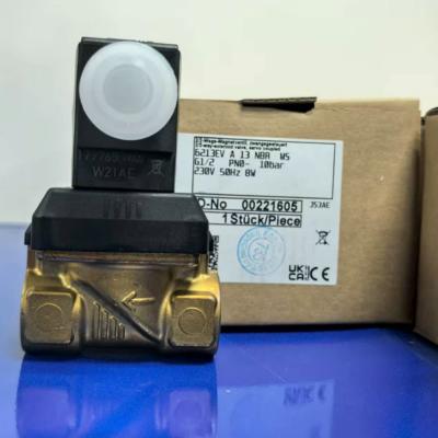 China NBR Rubber Seal Burkert 00221619 6213 2/2 NC Solenoid Valve, G3/4 Thread 13 Flow Channel, Brass Housing AC24V 8W Stable Operation -10~+80°C 0 to 10 Bar for sale