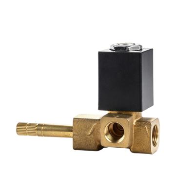 China 5531-02-28GBV-DN2 Water Valve Brass Body FKM Diaphragm 2 Way Normally Closed 1/8'' Direct Acting 2.8mm Port Size for sale