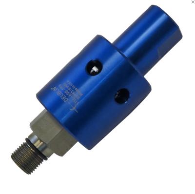 China DEUBLIN 1116-600-059 1116-600-463 Anodized Aluminum Housing Spindle Through Coolant Rotary Joint for CNC Machining Center Ensuring Coolant Delivery and Rotational Performance for sale