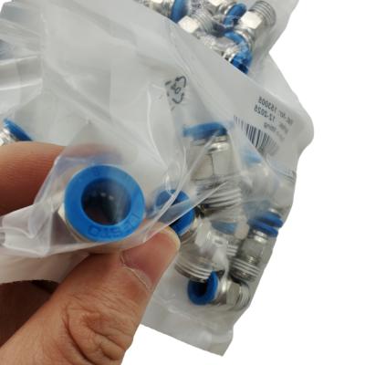 China R1/4 Male 12mm Tube Connector Festo QS-1-4-12 Push in Fitting for Material Flow Systems for sale