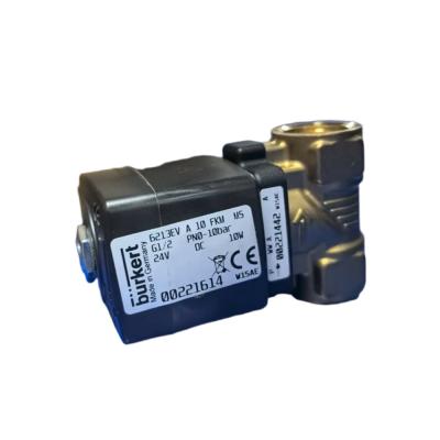 China Burkert 6213 Series 00221614 00221615 00221617 00221622 00221623 00221625 Hot Fluid Pipeline Replacement Spare Brass Solenoid Valve Port Size G1/2 Orifice 10mm 13mm for sale