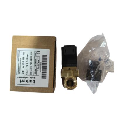 China Burkert G2 High Flow DN50 Servo‑Operated High Temp Solenoid Control Valve 5281 Series Normally Closed Brass‑bodied FKM Seal 00134365 00134366 00134368 for sale