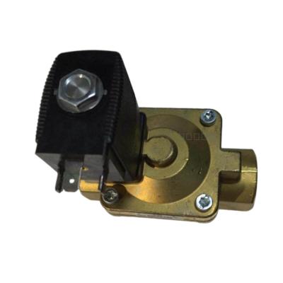 China Big‑size Universal Solenoid Valve Burkert 5281 2/2 NC G2 Thread NBR Seal Brass Body Rating Full Voltage Selection Large Flow Water Air Oil Pipeline Cut‑off Valve 00134337 00134338 00134340 for sale