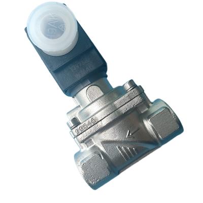 China FKM Sealed 2 Position 2 Way NC Servo Diaphragm Solenoid Valve Burkert 6281 Series G1 1/2 Port Size Corrosion Resistant Stainless Steel Housing 40mm Orifice 00222004 00222005 00222006 for sale