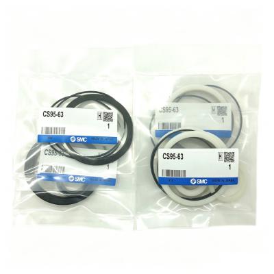 China High Wear Resistant NBR Seal Service Kit CS96-63-PS SMC 63mm Air Cylinder Spare Parts Designed For High Frequency Cycle Working Conditions In Automated Clamping and Pressing Production Systems for sale