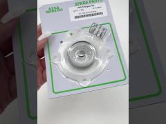 El equipo de reparación del diafragma de la válvula de pulso NBR, TPE (blanco)