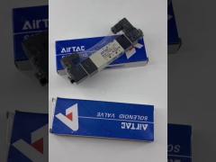 5 Way 3 Positie 4V130E-06 Air Fluid AIRTAC Solenoïde Valve Met Aluminium legering lichaam