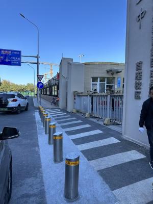 China 6mm Thickness Traffic Safety Bollards 304 316 Stainless Steel for Road Safety Needs for sale