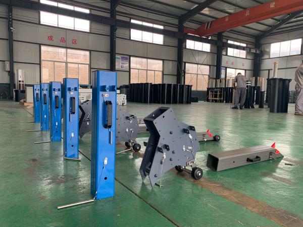 Customized Color Vehicle Stop Barrier Anti Truck Ram Barriers 1000mm Height