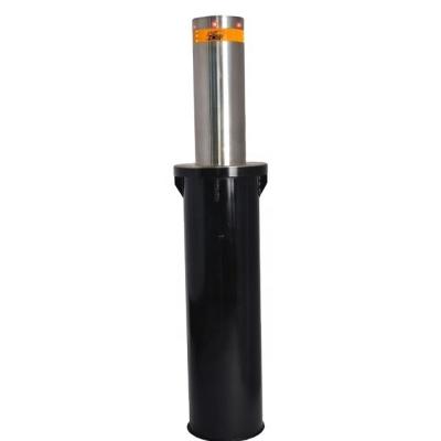 China IP68 Rated LED Lighted Retractable Driveway Bollards With Automatic Lifting Function for sale