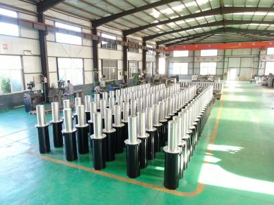 China IP68 Rated LED Lighted Retractable Driveway Bollards With Automatic Lifting Function for sale