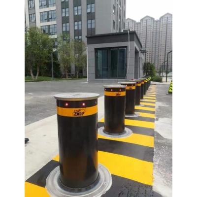China RAL Colors Retractable Automatic Bollards For Driveways Vehicle Access Control for sale