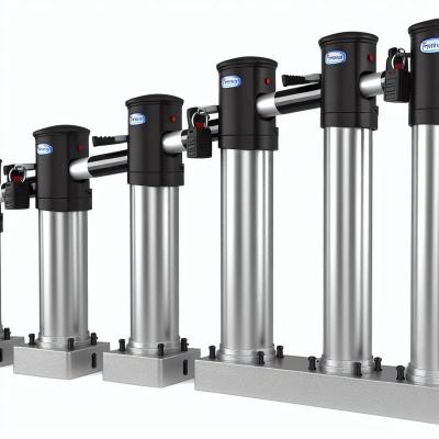 China Handmatig terugtrekbare bollards met sleutel slot en anti-ramming weerstand Te koop