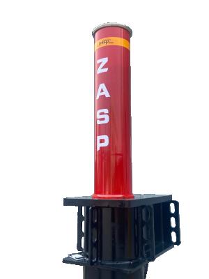 China PAS 68 & IWA 14-1 Certified Automatic Rising Bollard with Q345 Carbon Steel Cylinder and 2000000J Impact Energy for sale