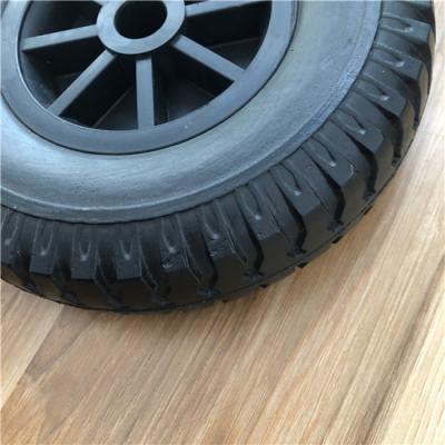 Cina 2.50-4 carrello di plastica della carriola di Rim Hand Truck Wheel For della ruota della schiuma dell'unità di elaborazione in vendita