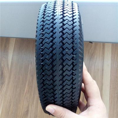 Cina 350-4 orlo di plastica delle ruote di gomma solide a 10 pollici in vendita
