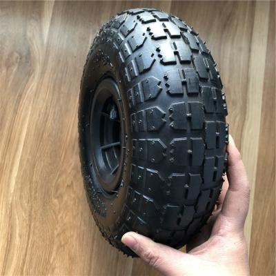 Cina Il camion a 10 pollici del sacco del giardino spinge la ruota di gomma 26CM dell'aria delle ruote gonfiabili del carrello in vendita