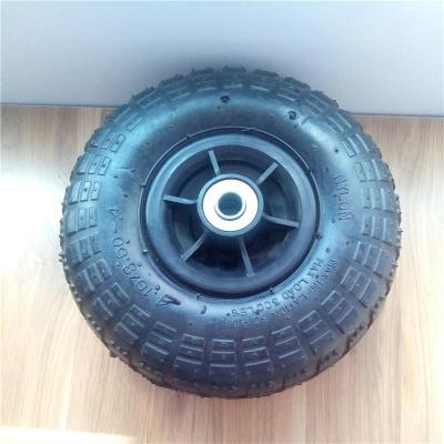 Cina Il camion a 10 pollici del sacco del giardino spinge la ruota di gomma 26CM dell'aria delle ruote gonfiabili del carrello in vendita
