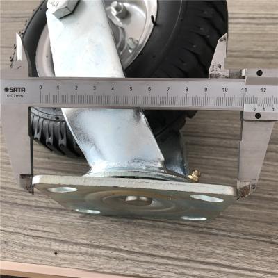 Cina 250-4 carrello di gomma della mobilia dei rulli della parte girevole in vendita