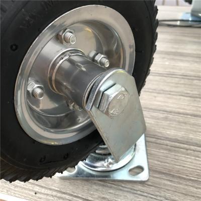 Cina 250-4 carrello di gomma della mobilia dei rulli della parte girevole in vendita