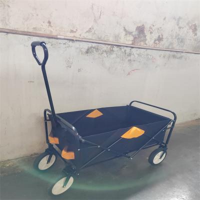 Cina Carrello pieghevole pieghevole a quattro ruote del giardino di grande capacità del carretto del vagone in vendita