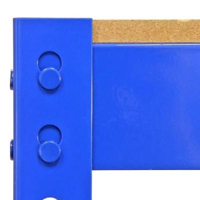 Cina Blu domestico dell'unità di stoccaggio dello scaffale del metallo della fila di Boltless 5 in vendita