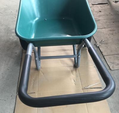 Cina Una carriola d'acciaio di plastica piegante resistente pneumatico di 2 ruote del carrello della mano in vendita