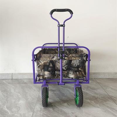 Cina Carrello di piegatura della ruota del rivestimento 4 del PVC con le tasche ritrattabili del panno di Oxford del doppio della maniglia in vendita