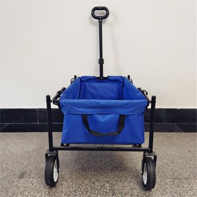 中国 貯蔵のための折るトロリー庭カートおよび道の商品を運ぶこと容易 販売のため