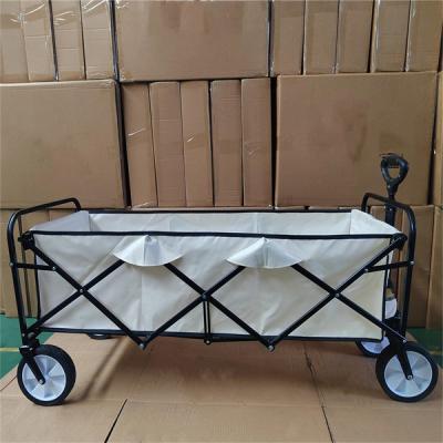 Cina Easy Control Collapsible Shopping Cart Metal Frame Folding Camping Wagon in vendita