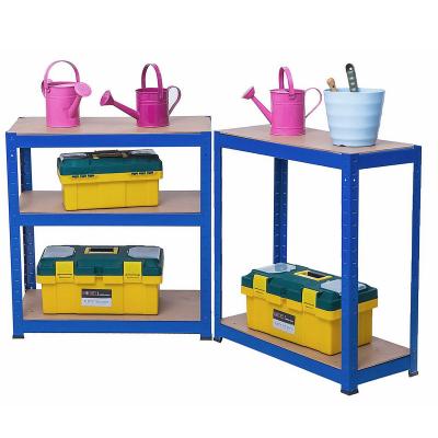 Cina Custom Store 5 Tier Stainless Steel Display Warehouse Shelving Racks For Storage in vendita