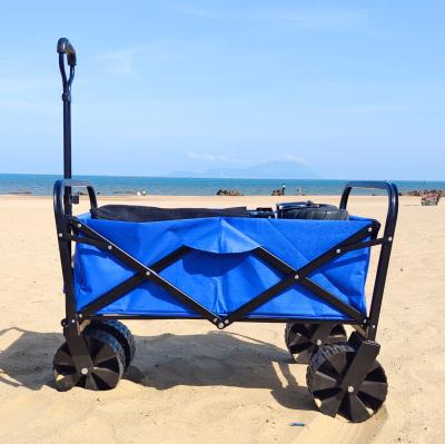 Cina Il carretto di campeggio piegante ampi pp spinge il carretto pieghevole del vagone di spiaggia della grande capacità dello spazio in vendita