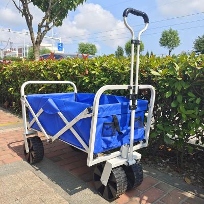Cina Folding Stroller Wagon Collapsible Beach Trolley Fishing Cart Kids Wagon in vendita