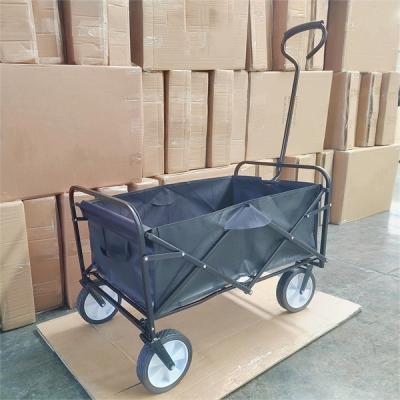 Cina Stainless Steel Shopping Beach Garden Collapsible Pull Trolley Folding Outdoor in vendita