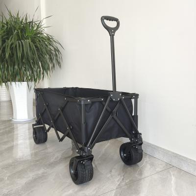 Cina Adjustable Handle Multi Purpose Wide Wheels Welding Beach Cart Collapsible Wagon in vendita