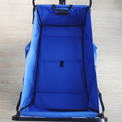 Cina Folding Wagon Stretching Handle Collapsible Camping Cart Folding Beach Trolley in vendita