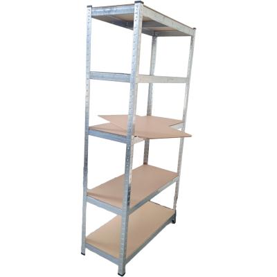 Cina 5 Tier Racking Shelves Adjustable Metal Shelves Multi-purpose Boltless Rack Storage Shelving 180x90x40CM in vendita