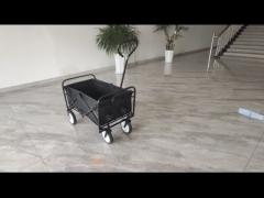 4 PVC Wheels Foldable Multi Purpose Trolley For Carrying Cloth Bag Color Customized