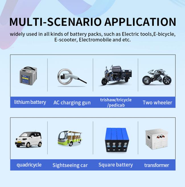 Side view of KLS BMS showing board thickness and construction