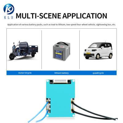 China LiFePO4 Li-Ion Battery Management System BMS 6S 7S 10S 11S 16S 20A 25A 35A 45A 55A 60A for sale