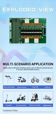 China 16s Bms Lifepo4 250a 300a 3.2v Lifepo4 Battery Bms 48v With Balance Smart Bms for sale