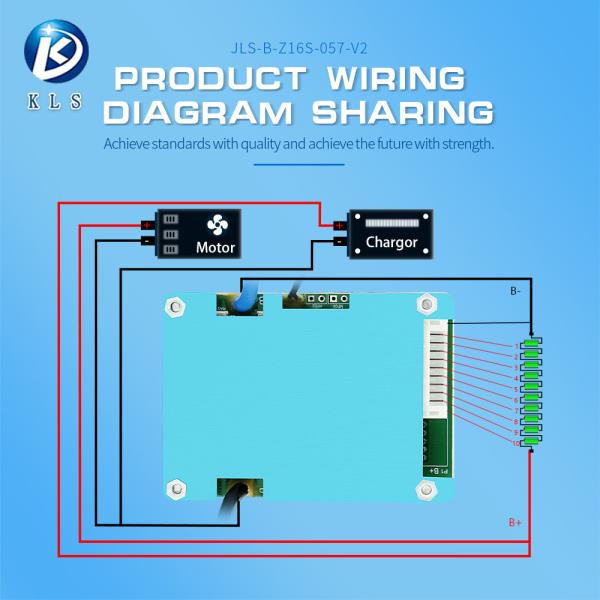 9S 10S 11S 28V 36V 37V E-Two Wheeler BMS Intelligent Solution For Lifepo4 Li-Ion	Battery